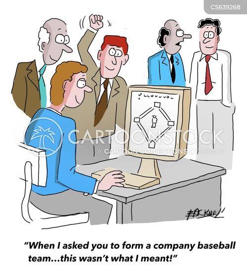 Team Diagram Cartoons and Comics - funny pictures from CartoonStock
