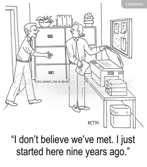 Workplace Isolation Cartoons and Comics - funny pictures from CartoonStock