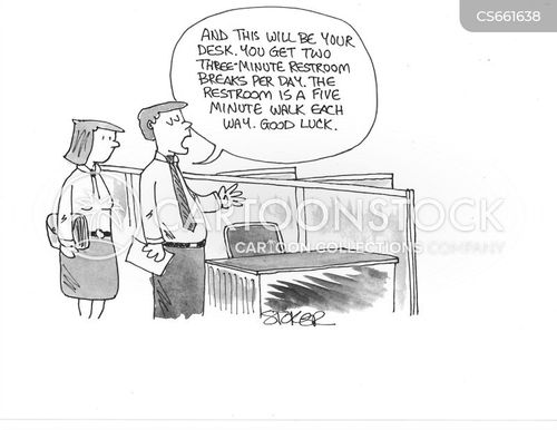 Restroom Cartoons and Comics - funny pictures from CartoonStock