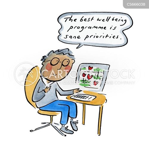Sane Priorities Cartoons and Comics - funny pictures from CartoonStock