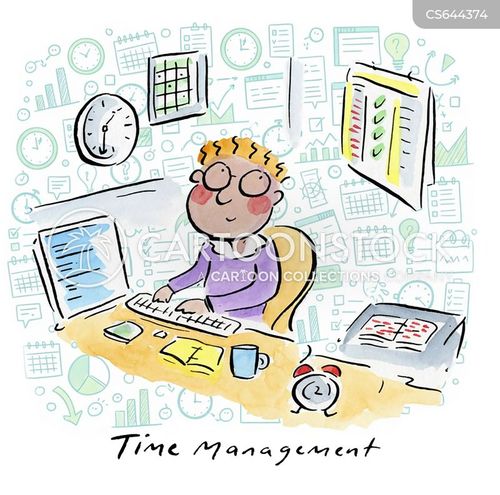 Time Management Cartoons and Comics - funny pictures from CartoonStock
