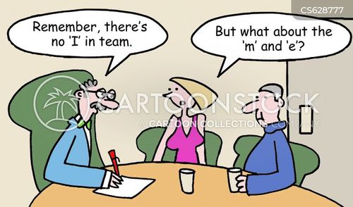 There's No I In Team Cartoons and Comics - funny pictures from CartoonStock