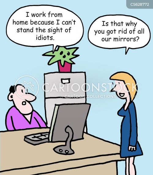 Remote Work Criticism Cartoons and Comics - funny pictures from ...