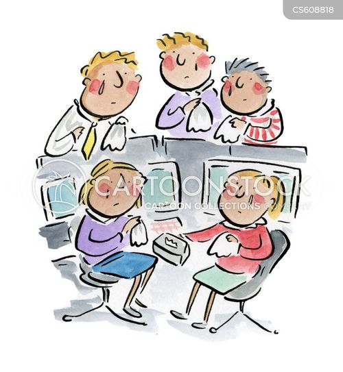 Stress At Work Cartoons and Comics - funny pictures from CartoonStock