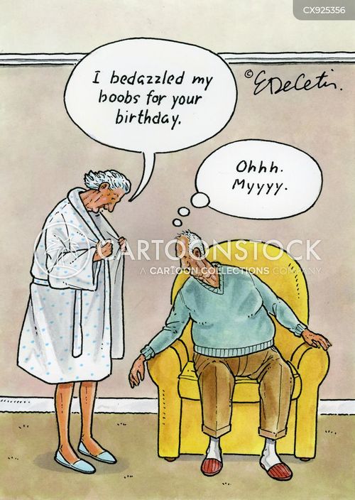 Birthday Cartoons About Being Old