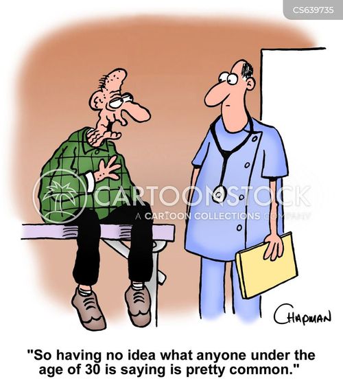 Age Confusion Cartoons and Comics - funny pictures from CartoonStock