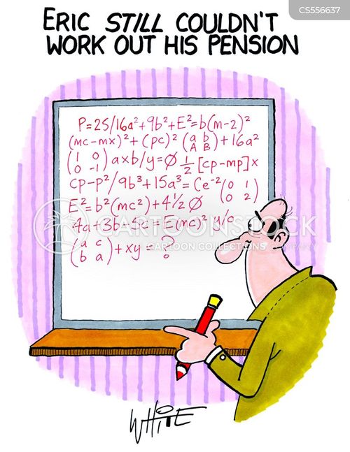 Mathematical Formula Cartoons and Comics - funny pictures from CartoonStock