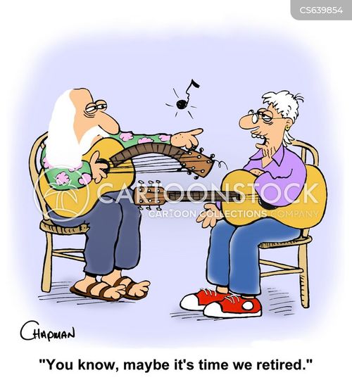 Retired Cartoons and Comics - funny pictures from CartoonStock