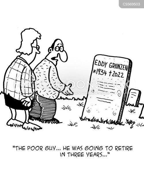 Graveyard Planning Cartoons and Comics - funny pictures from CartoonStock
