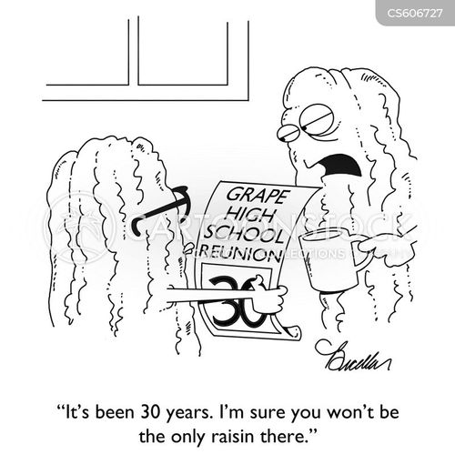 Age-defying Reunion Cartoons and Comics - funny pictures from CartoonStock