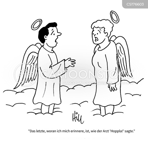 Cartoons und Karikaturen mit Ops