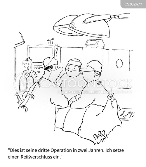Cartoons und Karikaturen mit Mehrere Operationen