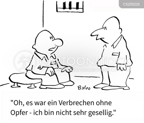 Cartoons und Karikaturen mit Opferloses Verbrechen
