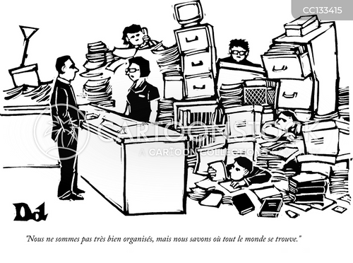 Dessins humoristique et caricaturés avec Organisation Du Ménage