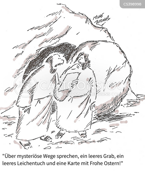 Cartoons und Karikaturen mit Christlicher Glaube