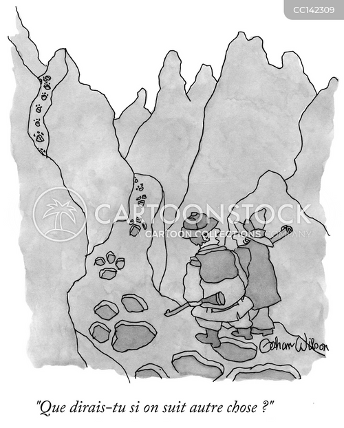 Dessins humoristique et caricaturés avec Pistes