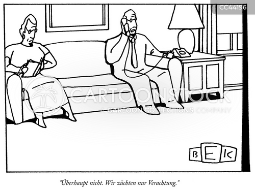 Cartoons und Karikaturen mit Plateaubildung