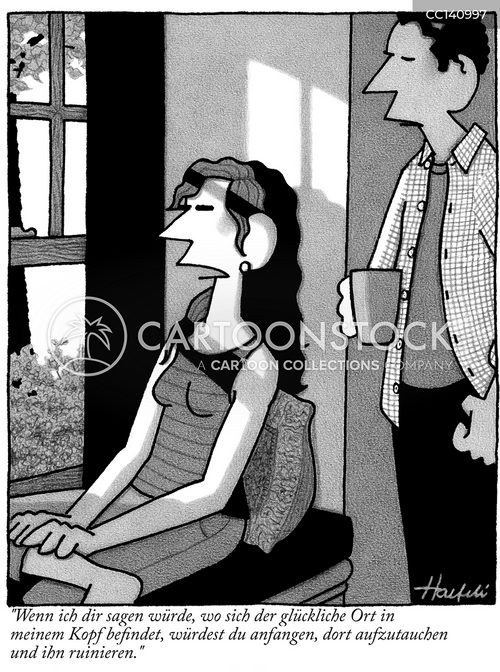 Cartoons und Karikaturen mit Offline Sein