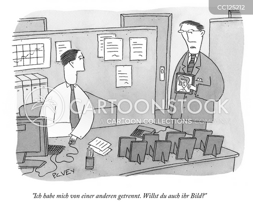 Cartoons und Karikaturen mit Alte Bilder