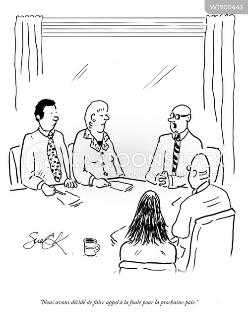 Dessins humoristique et caricaturés avec Repérage De Foule