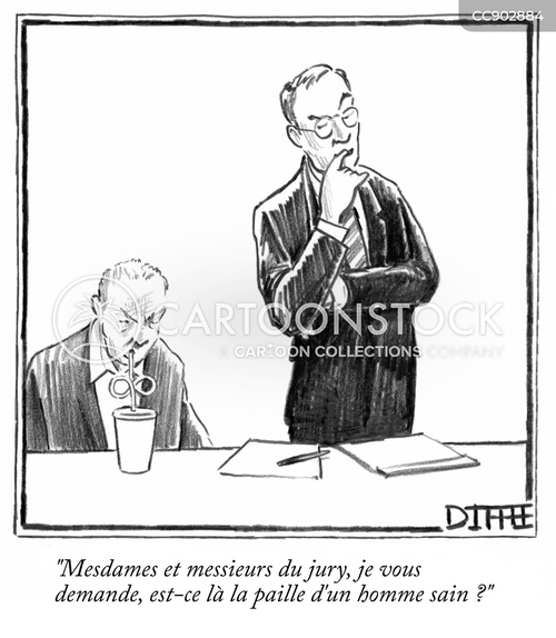 Dessins humoristique et caricaturés avec Défense De La Folie