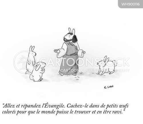 Dessins humoristique et caricaturés avec Lecture Religieuse