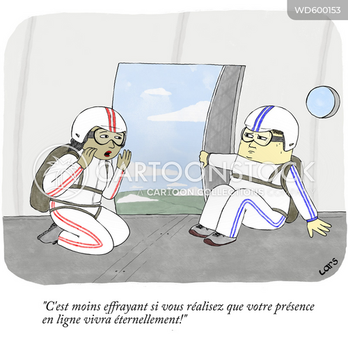 Dessins humoristique et caricaturés avec Parachutistes