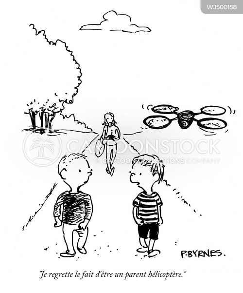 Dessins humoristique et caricaturés avec Parentalité Consciente