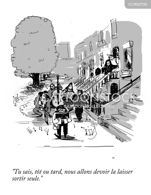 Dessins humoristique et caricaturés avec Parents Surprotecteurs