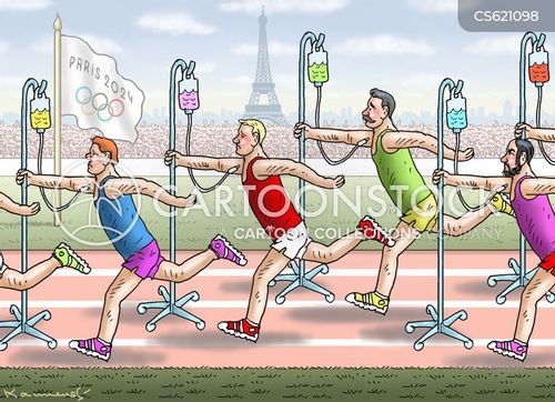 Olympic Doping Cartoons and Comics - funny pictures from CartoonStock