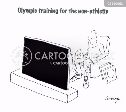 Olympic Preparation Cartoons and Comics - funny pictures from CartoonStock