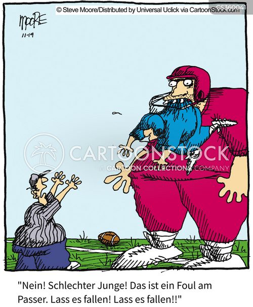Cartoons und Karikaturen mit Passer