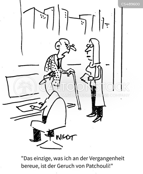 Cartoons und Karikaturen mit Patchouli