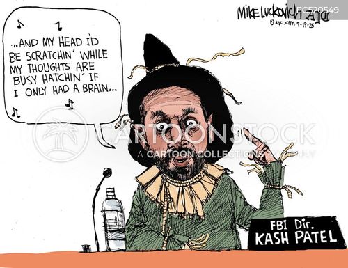 Kash Patel Cartoons and Comics - funny pictures from CartoonStock