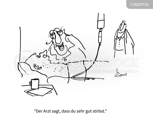 Cartoons und Karikaturen mit Tod Und Sterben