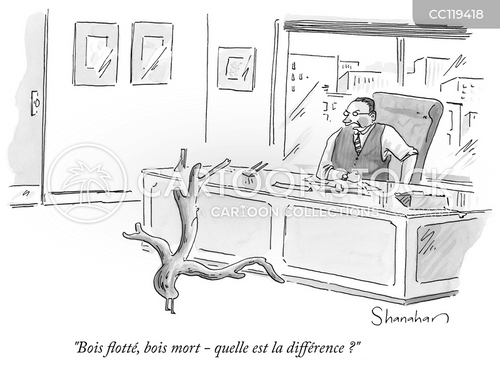 Dessins humoristique et caricaturés avec Être Mis Au Chômage