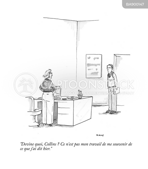 Dessins humoristique et caricaturés avec Donner Des Instructions