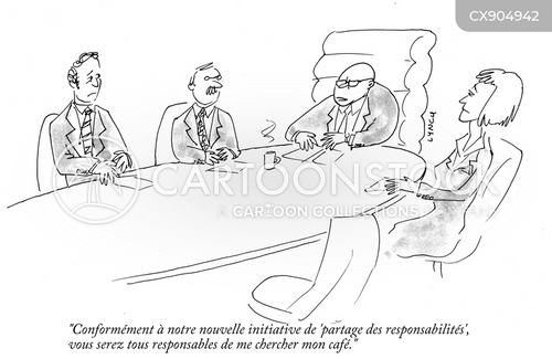 Dessins humoristique et caricaturés avec Patron Exigeant