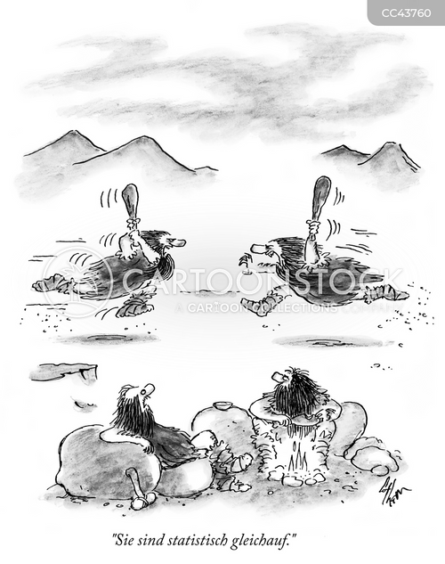 Cartoons und Karikaturen mit Patt-situation