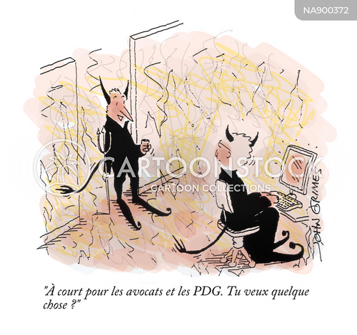 Dessins humoristique et caricaturés avec Démonologie