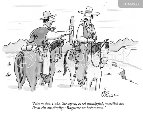 Cartoons und Karikaturen mit Pecos River
