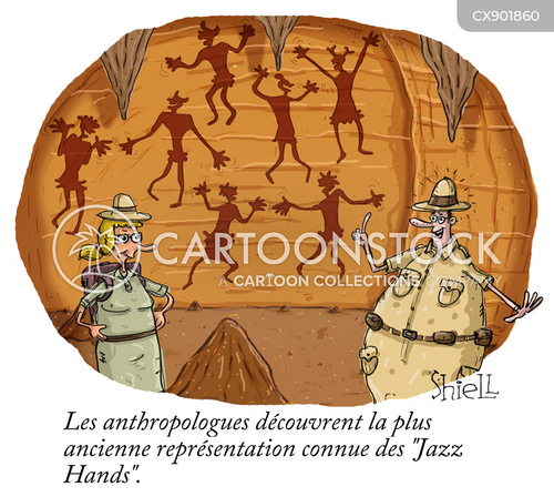 Dessins humoristique et caricaturés avec Art Rupestre