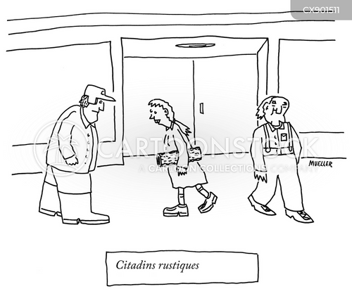 Dessins humoristique et caricaturés avec Citadines