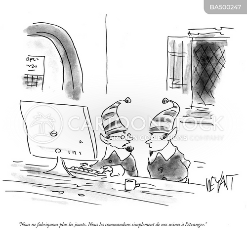 Dessins humoristique et caricaturés avec Processus De Production