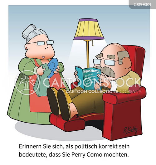 Cartoons und Karikaturen mit Perry Como Fan