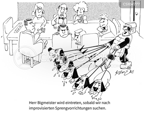 Cartoons und Karikaturen mit Sniffers Row