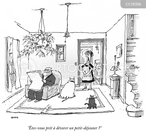 Dessins humoristique et caricaturés avec À Travers