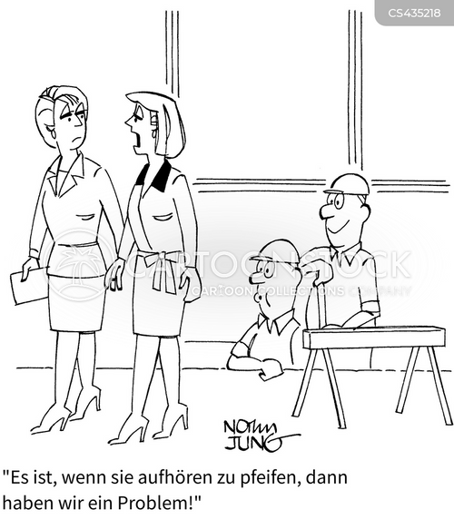 Cartoons und Karikaturen mit Pfeifen Im Dunkeln
