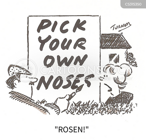 Cartoons und Karikaturen mit Rosen