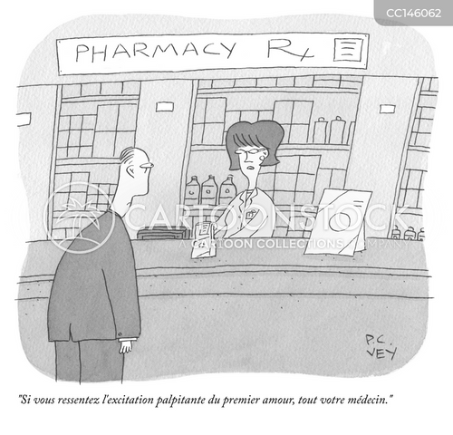 Dessins humoristique et caricaturés avec Chimie